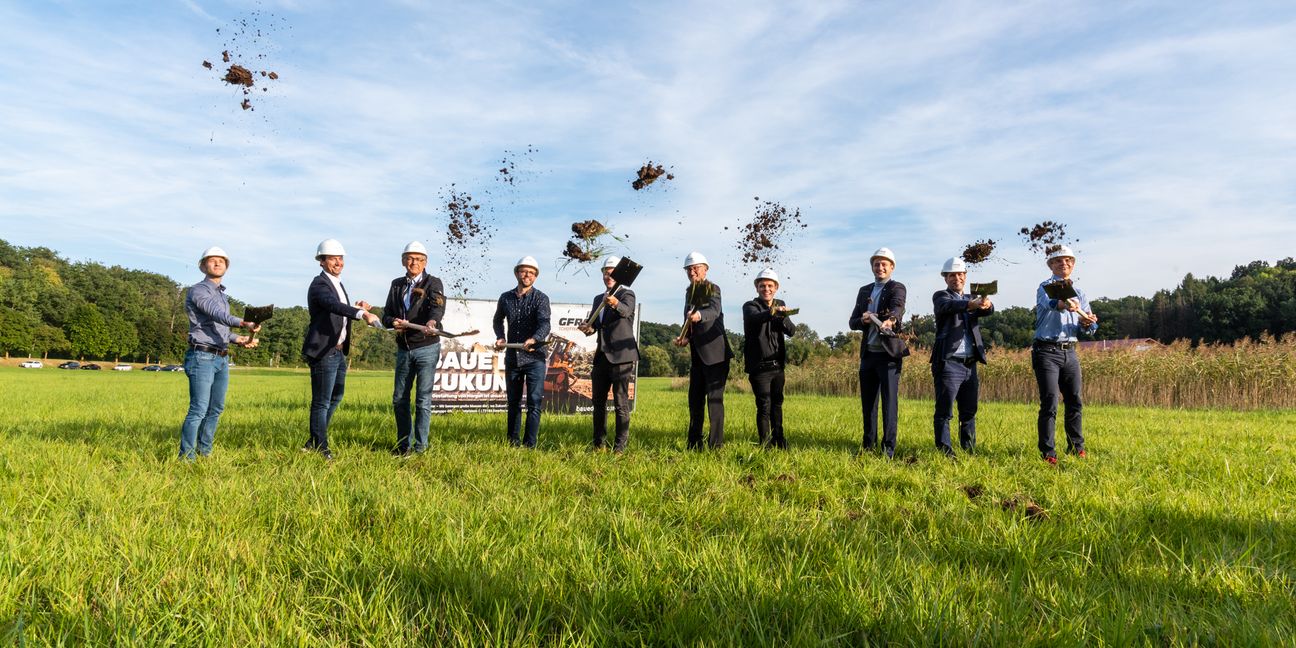 Im Maurener Tal entsteht ein Hochwasserrückhaltebecken /Fertigstellung ...